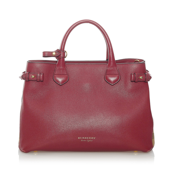 Burberry | Bags | Burberry Banner Leather Tote Bag | Poshmark